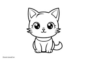 Dessin Kawaii | Personnage Mignon Chibi | Coloriage GRATUIT