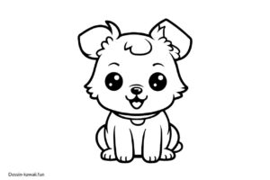 Dessin Kawaii | Personnage Mignon Chibi | Coloriage GRATUIT