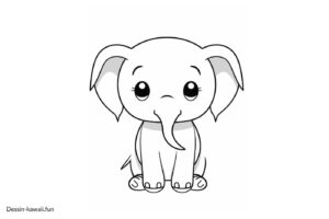 Dessin Kawaii | Personnage Mignon Chibi | Coloriage GRATUIT