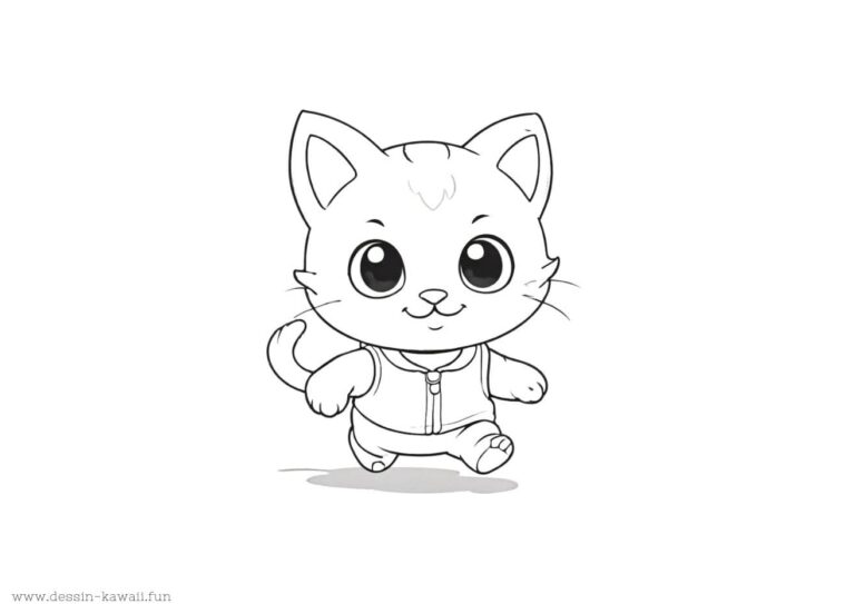 Coloriage Chat | Dessins de Chatons GRATUIT à imprimer