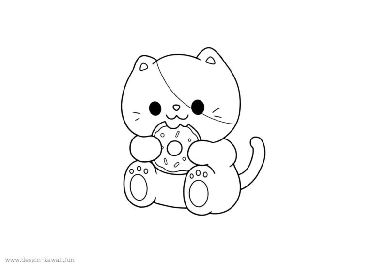 Coloriage Chat | Dessins de Chatons GRATUIT à imprimer