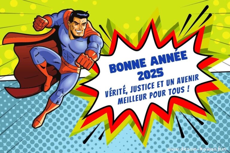 Carte Bonne Année 2025 GRATUITE souhaiter Nouvel An
