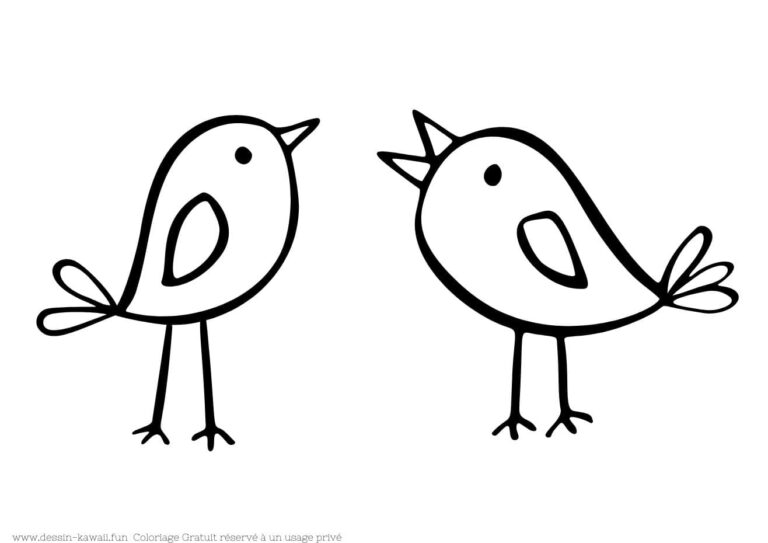 Coloriage Oiseau | 100 Dessins oiseaux GRATUIT à imprimer Coloriage Oiseau | 100 Dessins oiseaux GRATUIT à imprimer
