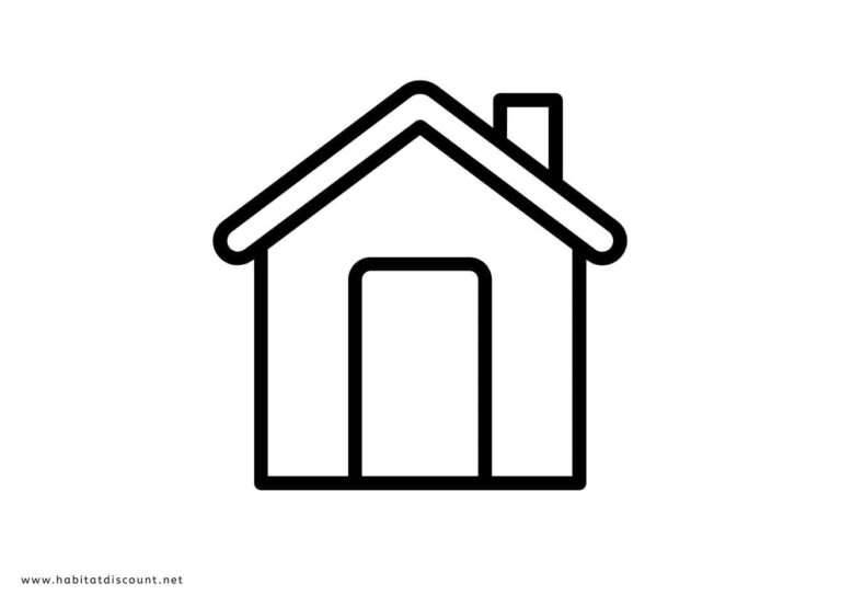 Coloriage Maison PDF GRATUIT à imprimer - Dessin Maison 2026